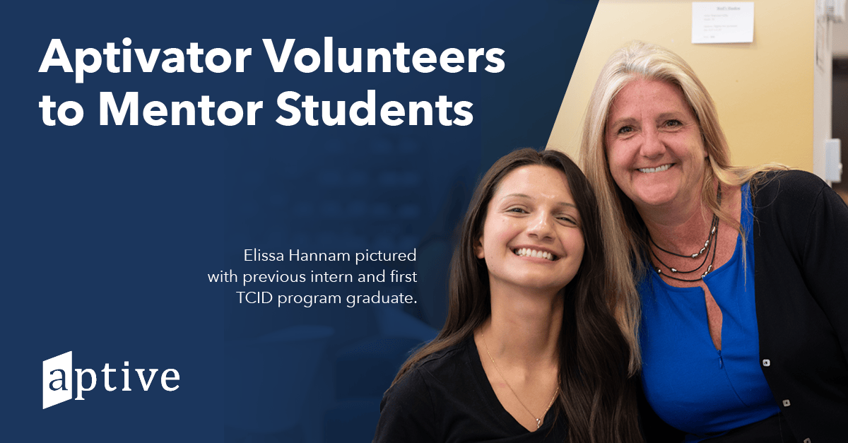 Employee Mentors Technical Writing Students - Aptive Resources