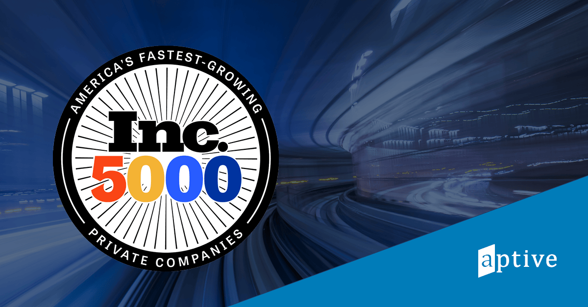 Aptive Appears on 2023 Inc. 5000