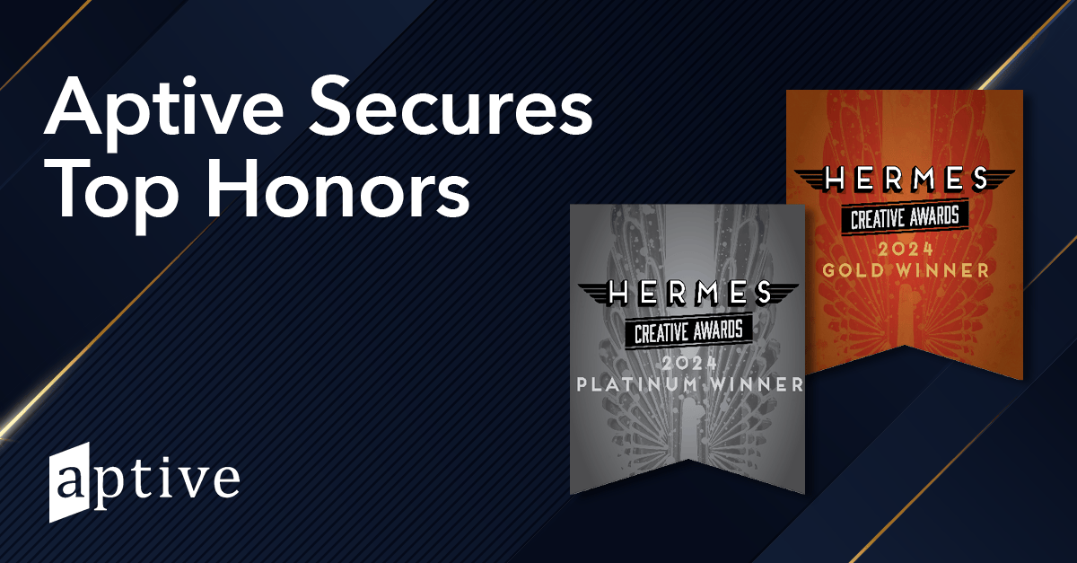 Aptive Wins Top Honors at 2024 Hermes Creative Awards