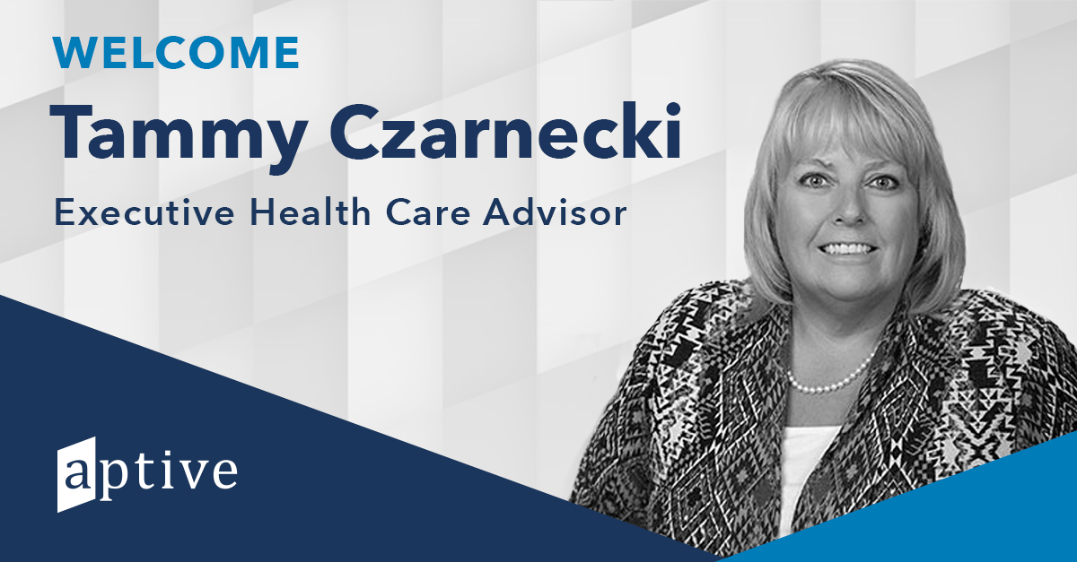 Aptive Welcomes Executive Health Care Advisor Tammy Czarnecki - Aptive ...