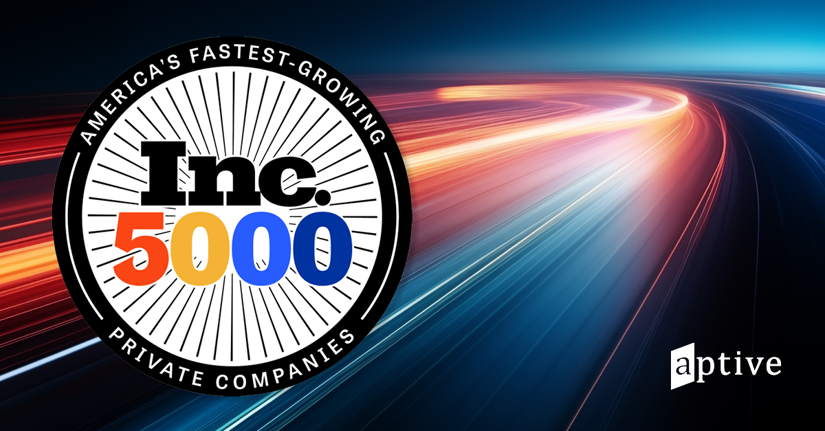 Aptive Appears on Annual 2024 Inc. 5000 - Aptive Resources