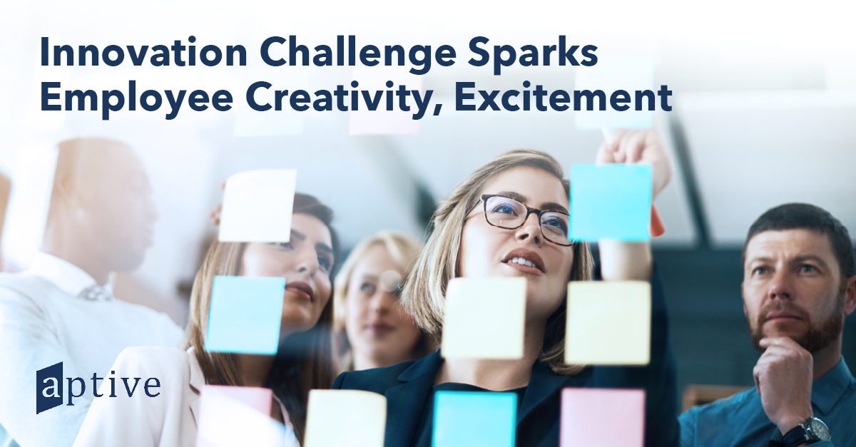 Aptive Innovation Challenge Sparks Creativity, Excitement