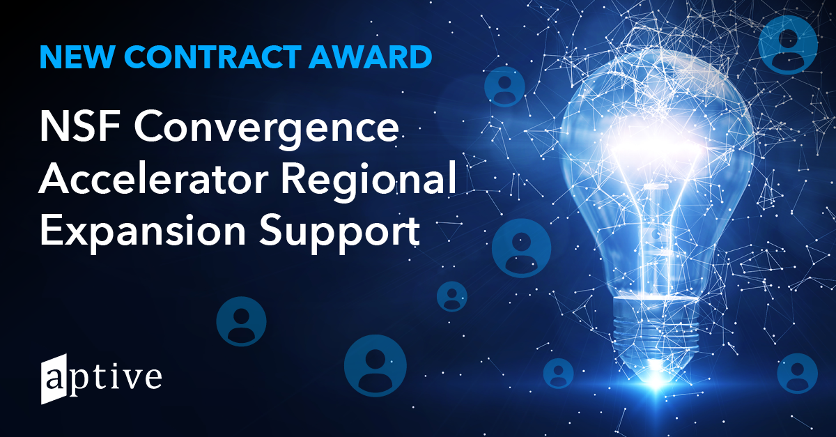 Aptive Continues Supporting NSF's Regional Program Expansion
